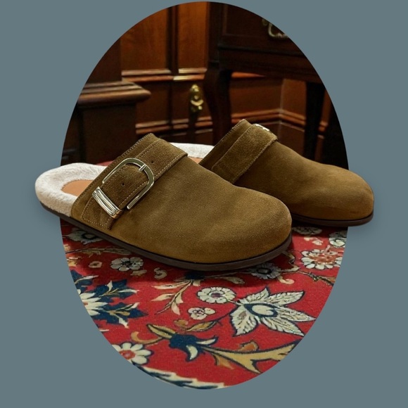 Sezane | Shoes | Sezane Brown Suede Mara Mulessize Us 9 95 | Poshmark